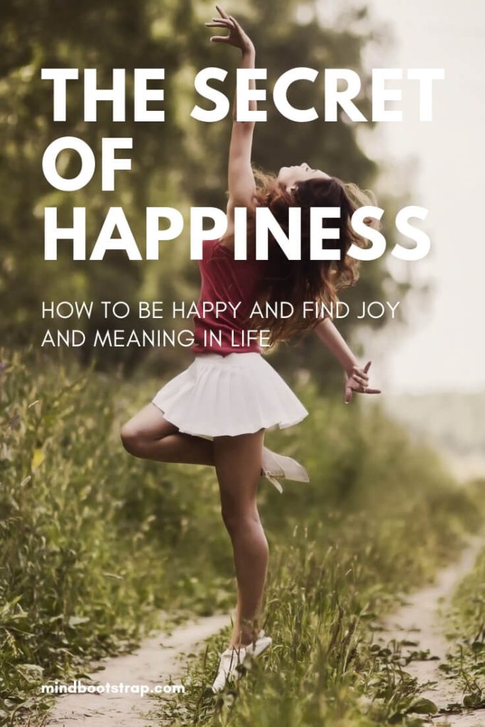 The Secret of Happiness: How to Be Happy and Find Joy and Meaning in Life
