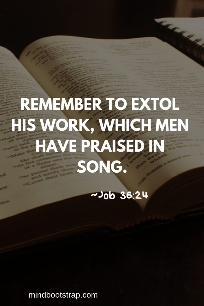 Inspiring and Stimulating God Quotes From Book Of Job