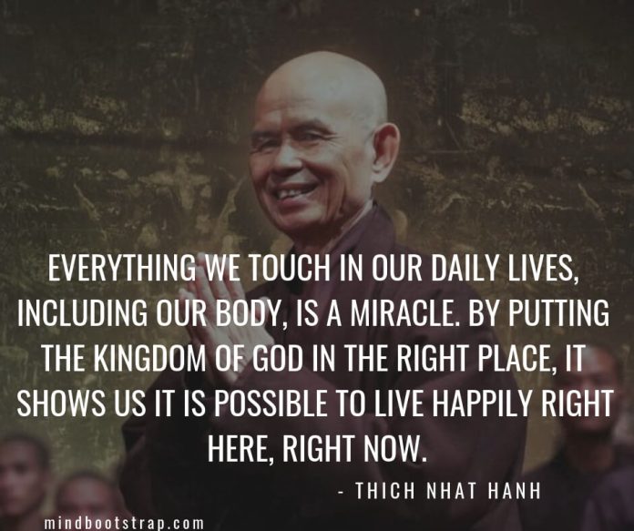 100+ Thich Nhat Hanh Quotes and Sayings About Life, Happiness