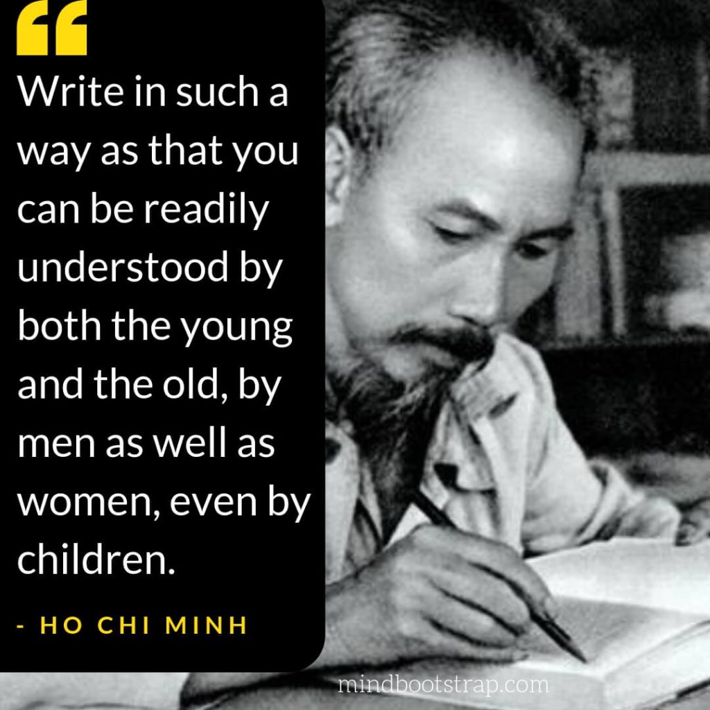 25+ Most Inspiring Ho Chi Minh Quotes About War, Peace (Images)