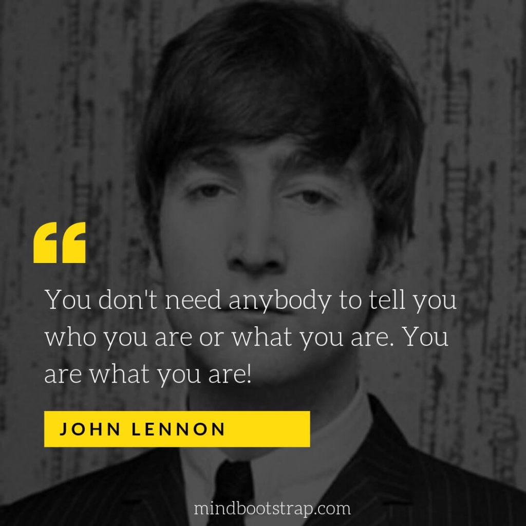 103+ Most Inspirational John Lennon Quotes & Sayings - MindBootstrap