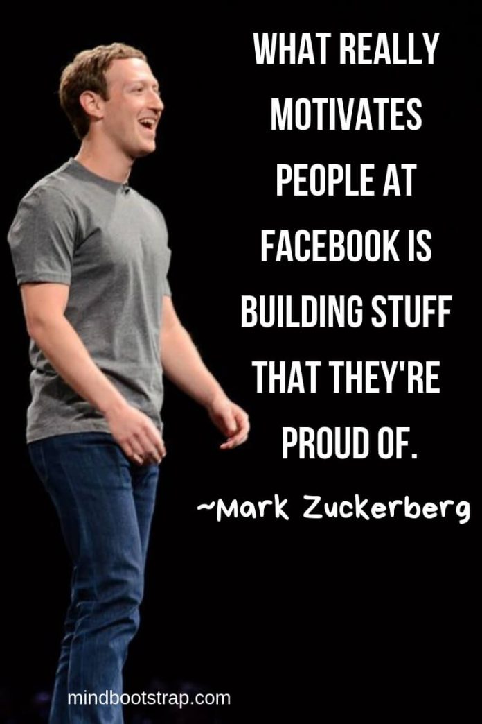 69+ Most Inspiring Mark Zuckerberg Quotes On Success - MindBootstrap