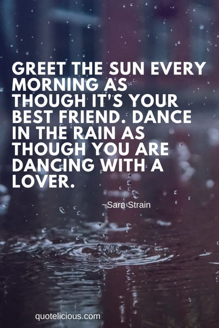20+ Best Dancing In The Rain Quotes & Saings - Quotelicious