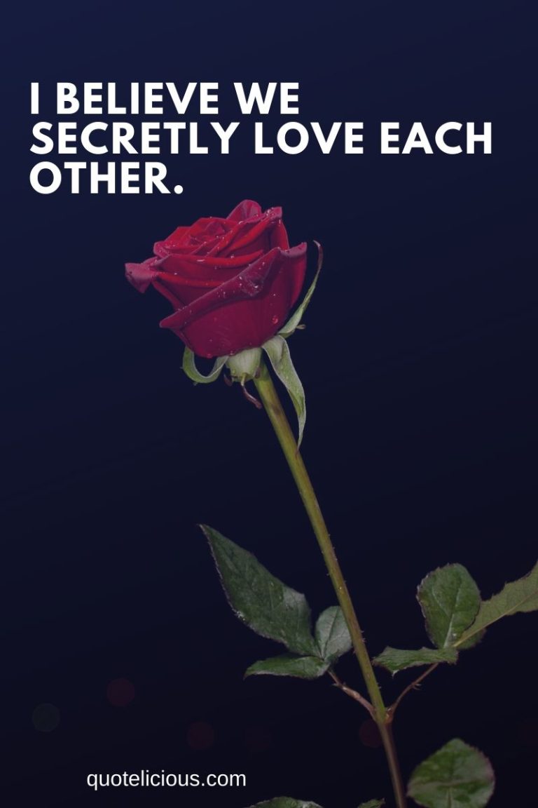31+ Inspiring Secret Love Quotes & Sayings From The Heart