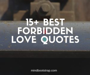 15+ Inspiring Forbidden Love Quotes and Sayings - MindBootstrap