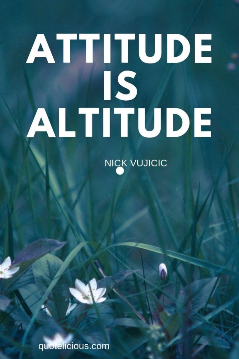 245+ [BEST] Attitude Quotes and Sayings To Be More Positive