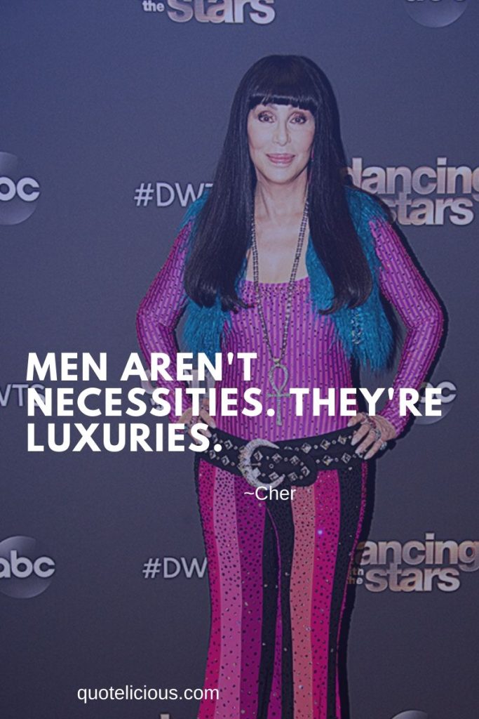28+ [BEST] Cher Quotes and Sayings (With Images)