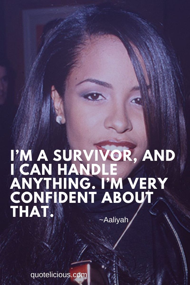 39+ [BEST] Aaliyah Quotes and Sayings (With Images) - Quotelicious