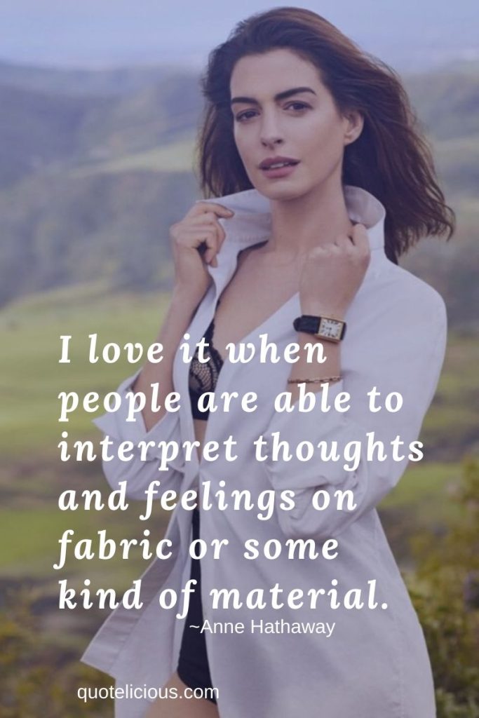 17+ [BEST] Anne Hathaway Quotes and Sayings (With Images) on Love