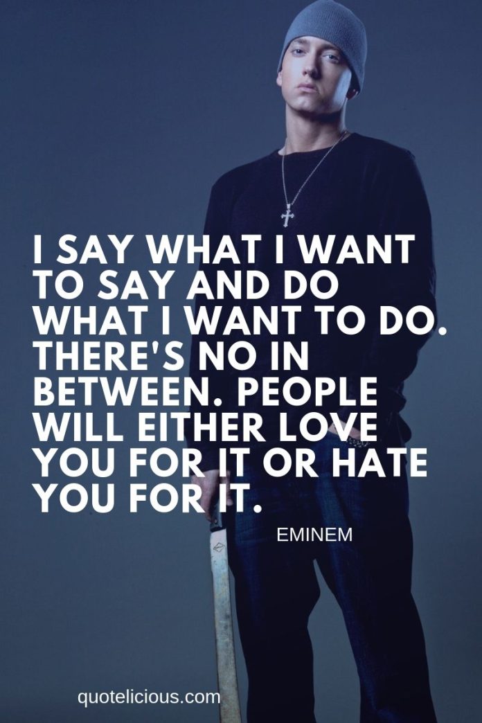 60+ [BEST] Eminem Quotes and Sayings (With Images)
