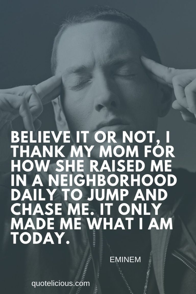 60+ [BEST] Eminem Quotes and Sayings (With Images)
