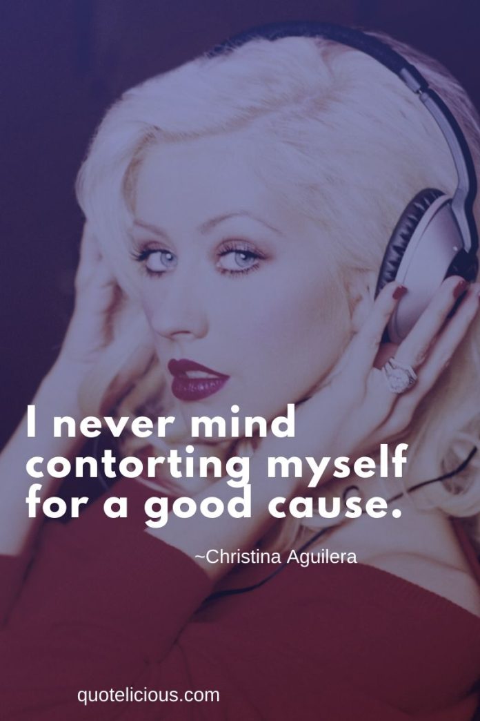 50+ [GREAT] Christina Aguilera Quotes and Sayings (With Images)
