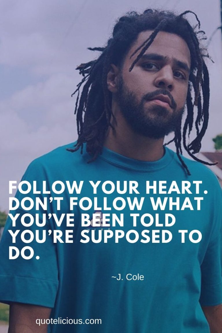 50+ [BEST] J. Cole Quotes and Sayings (With Images) on Music, Success