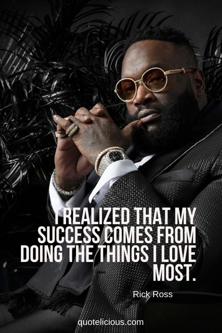 17+ Motivational Rick Ross Quotes About Success, Money (With Images)
