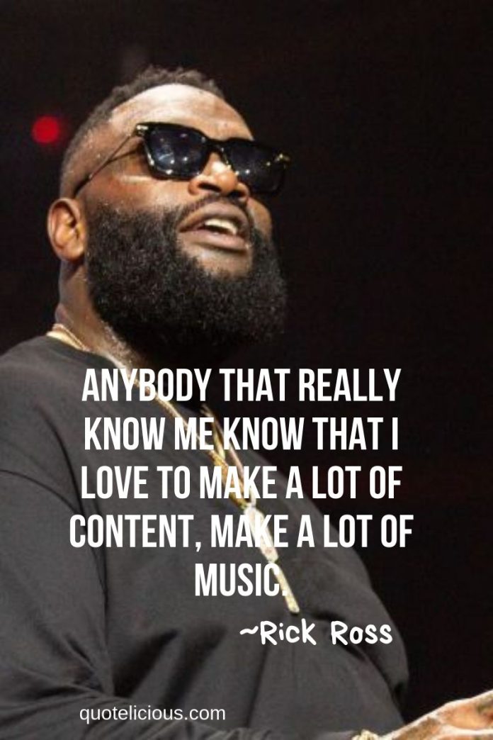 17+ Motivational Rick Ross Quotes About Success, Money (With Images)