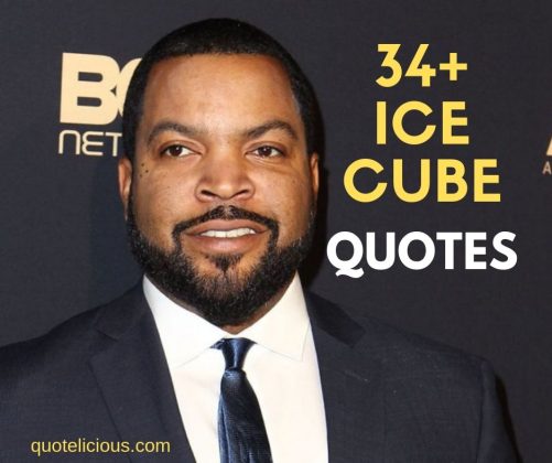 34+ Inspirational Ice Cube Quotes and Sayings (With Images)