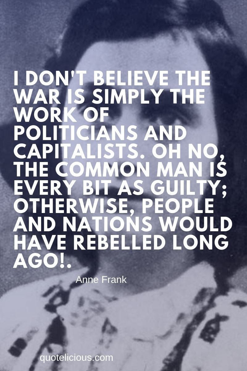 25+ [GREAT] Anne Frank Quotes and Sayings (With Images)