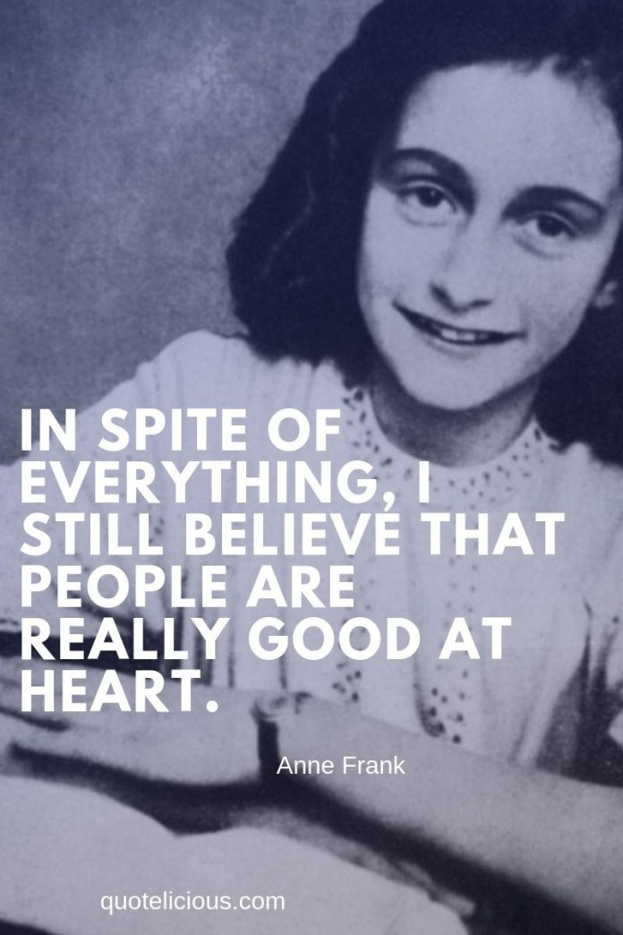 25+ [GREAT] Anne Frank Quotes and Sayings (With Images)