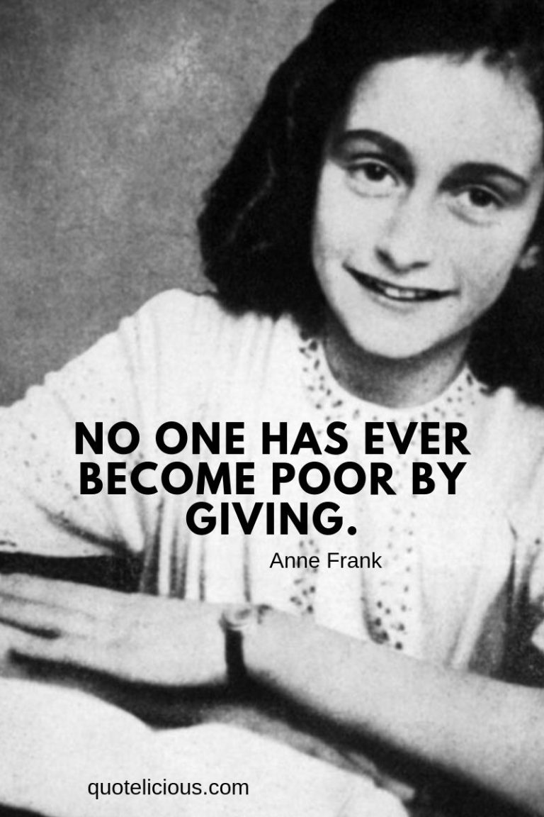 25+ [GREAT] Anne Frank Quotes and Sayings (With Images)
