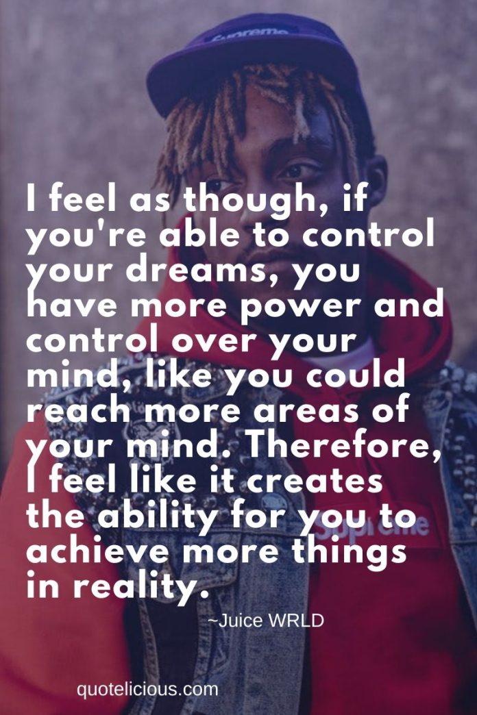 43+ Inspiring Juice WRLD Quotes and Sayings (With Images) on Music