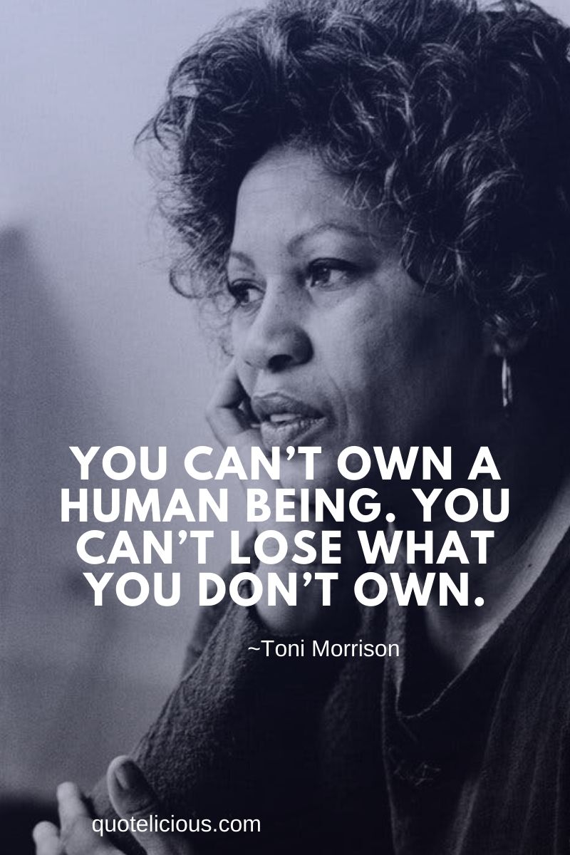 41+ Inspiring Toni Morrison Quotes and Sayings on Love, Freedom