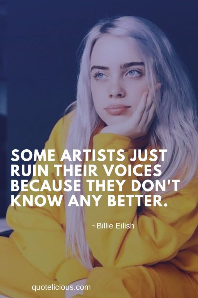 56+ Inspiring Billie Eilish Quotes and Sayings (With Images) For 2024
