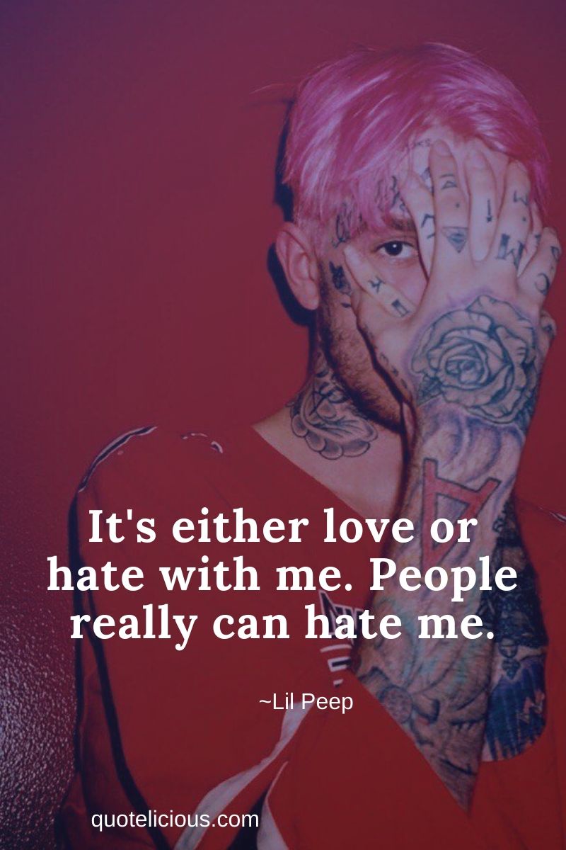 44+ Inspiring Lil Peep Quotes and Sayings on Music, Love (With Images)