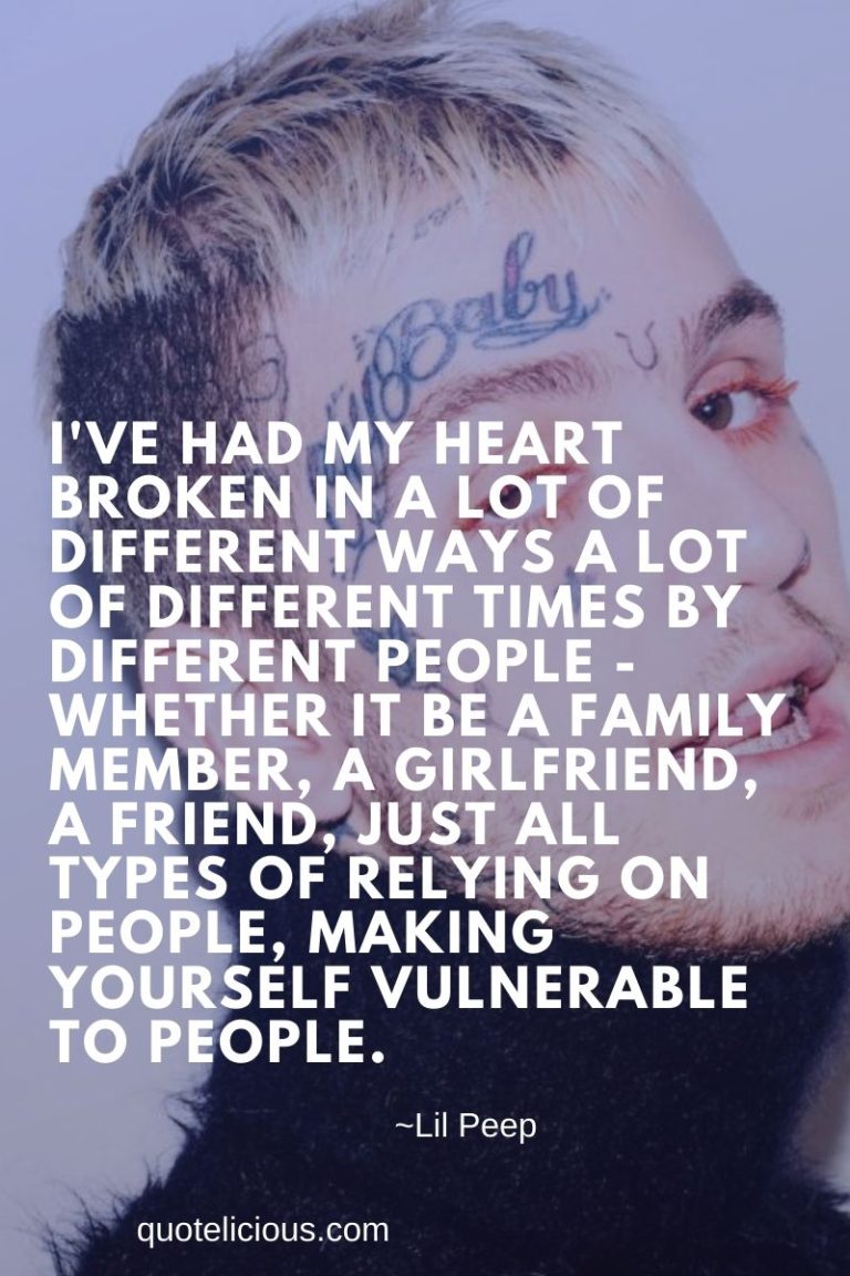 44+ Inspiring Lil Peep Quotes and Sayings on Music, Love (With Images)