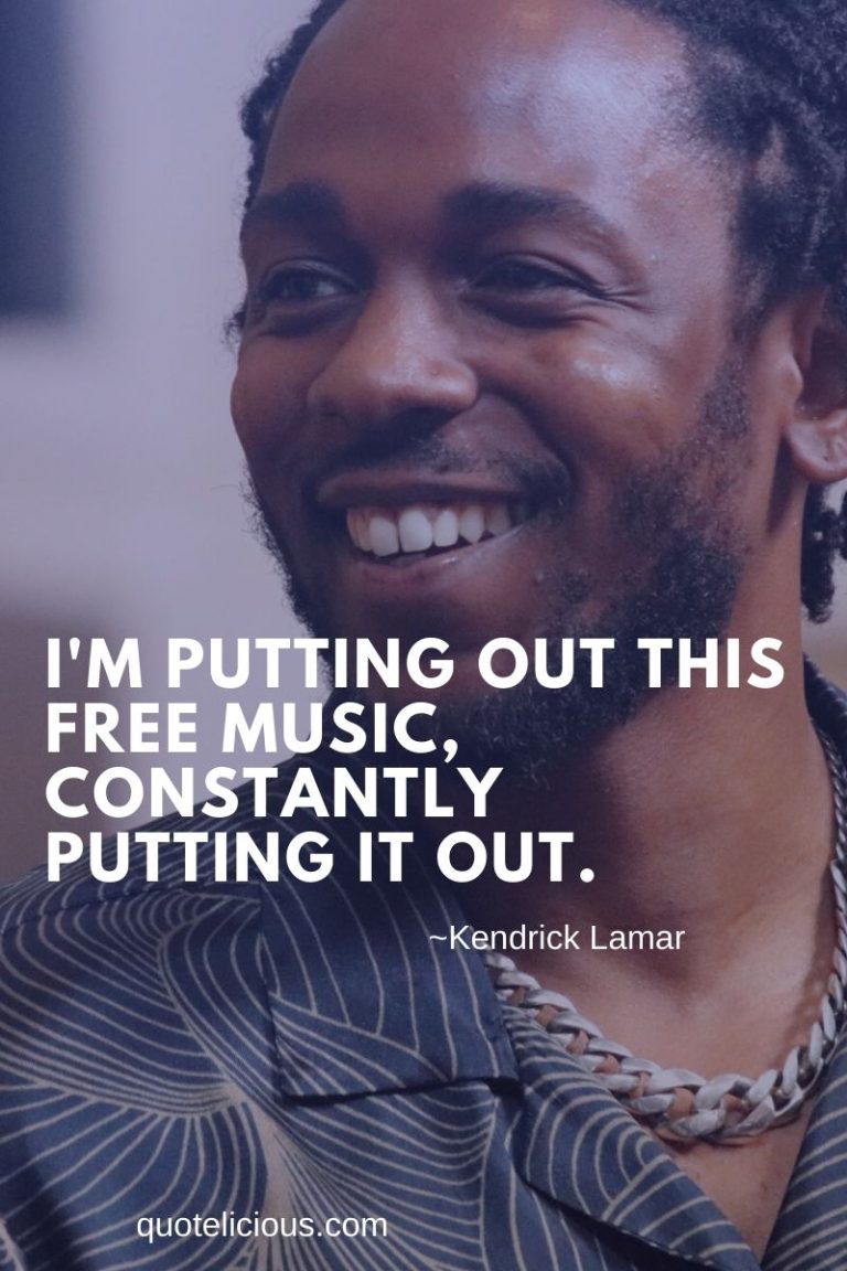 26+ Inspiring Kendrick Lamar Quotes and Sayings (With Images) On Success