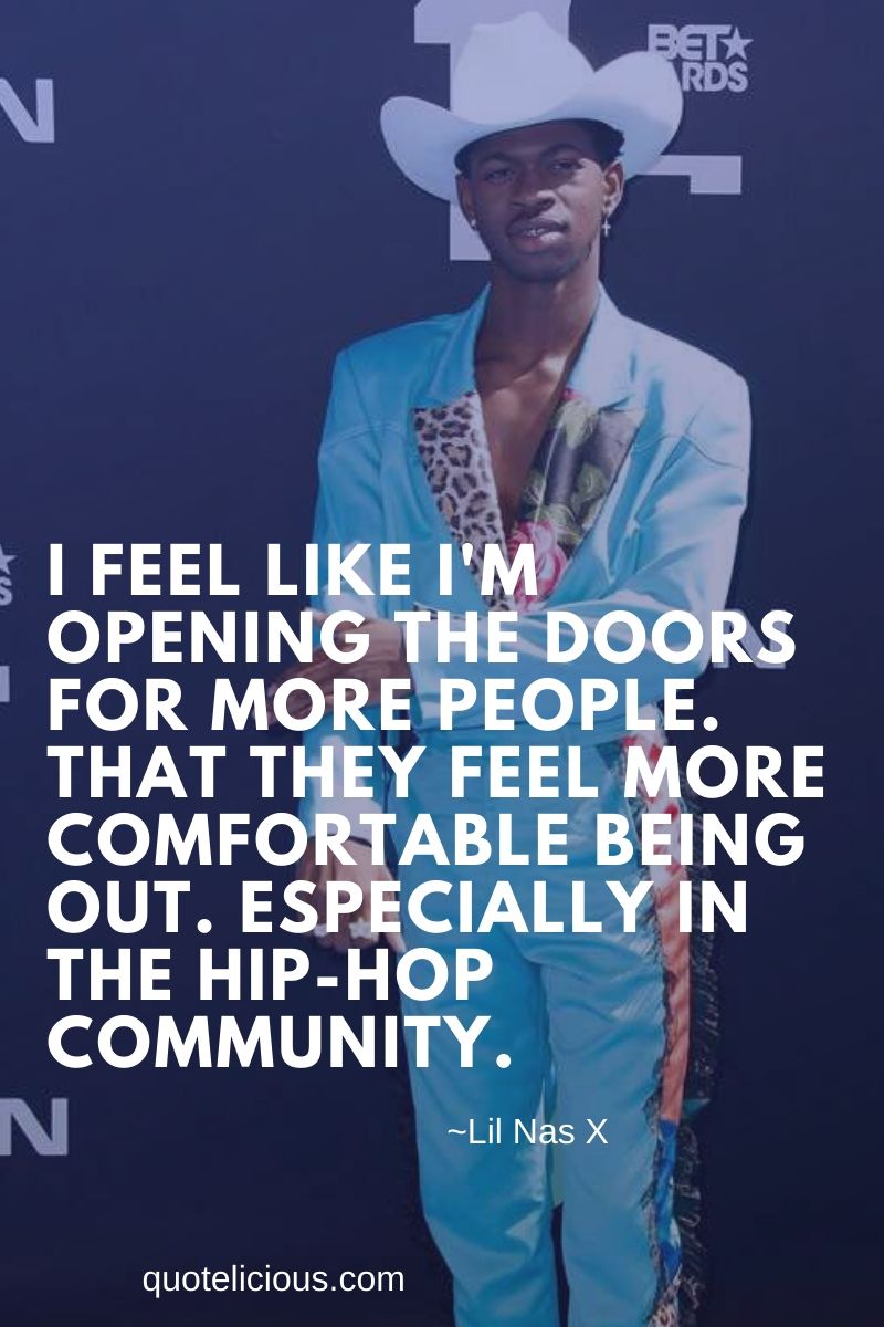 27+ Famous Lil Nas X Quotes and Sayings About Music, Social Media