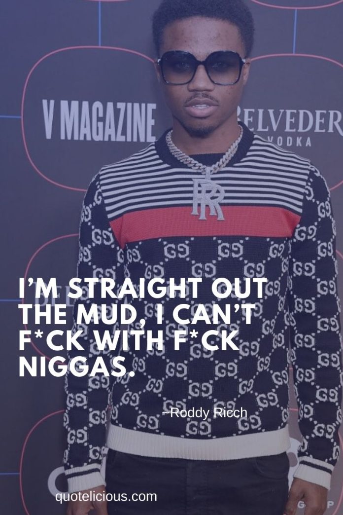 13+ Best Roddy Ricch Quotes and Sayings About Success, Life