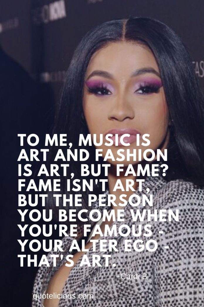 73+ Inspiring Cardi B Quotes and Sayings On Life, Success