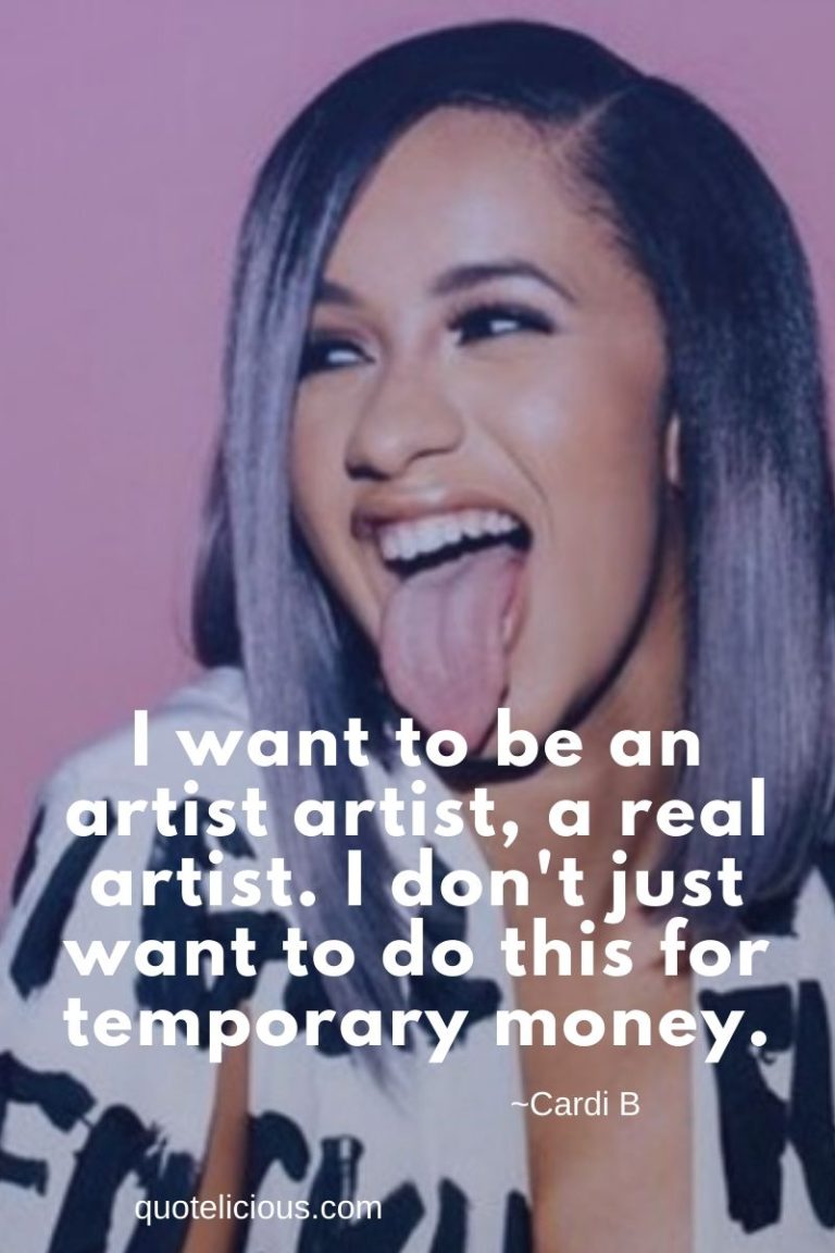 73+ Inspiring Cardi B Quotes and Sayings On Life, Success