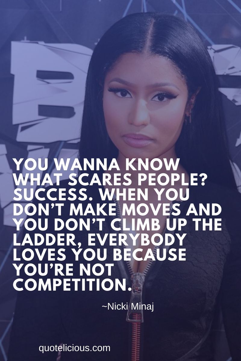38+ Motivational Nicki Minaj Quotes and Sayings About Love, Success