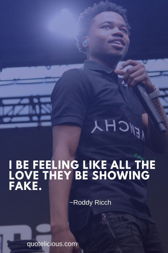 13+ Best Roddy Ricch Quotes and Sayings About Success, Life