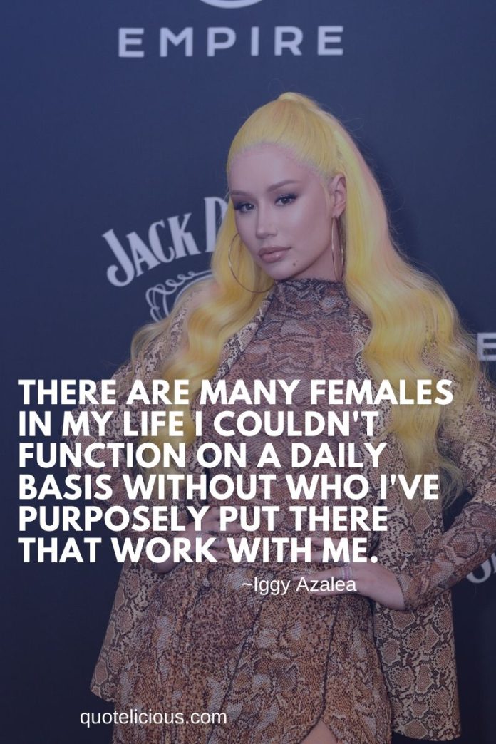 31+ Inspiring Iggy Azalea Quotes and Sayings On Success