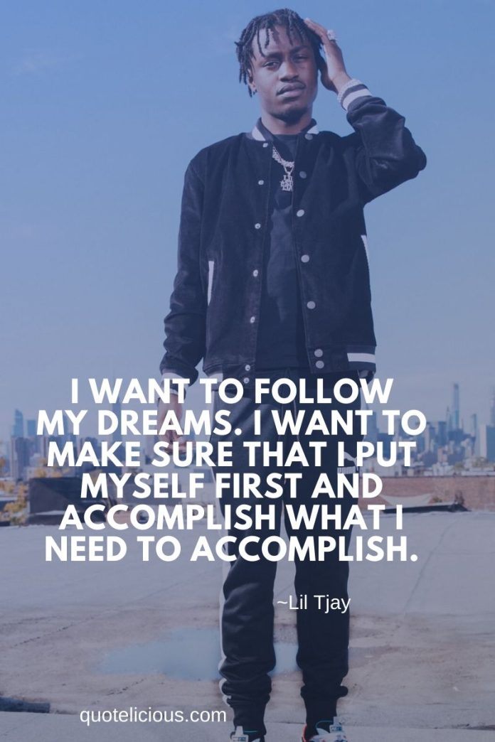 18+ Inspiring Lil Tjay Quotes and Sayings On Music, Success
