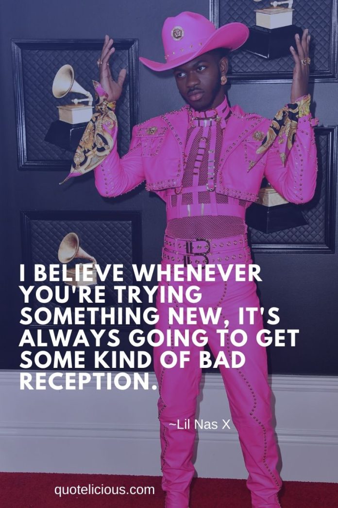 27+ Famous Lil Nas X Quotes and Sayings About Music, Social Media