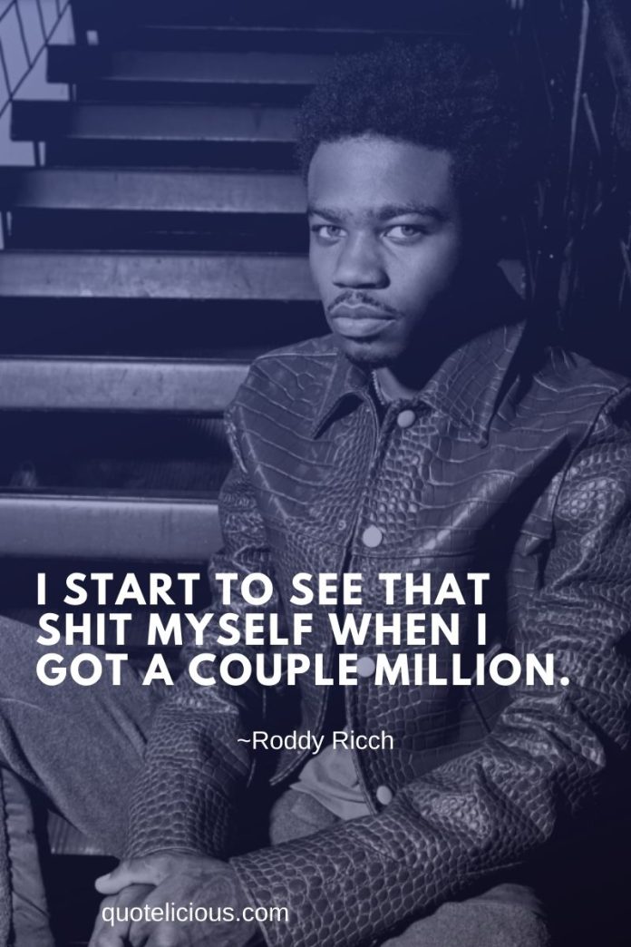 13+ Best Roddy Ricch Quotes and Sayings About Success, Life