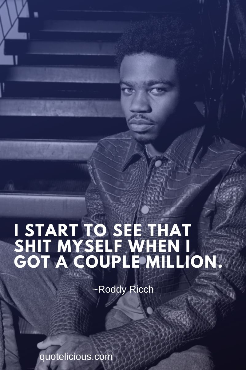 13+ Best Roddy Ricch Quotes and Sayings About Success, Life