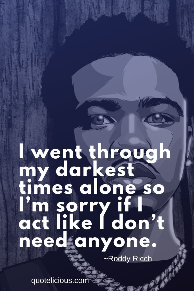 13+ Best Roddy Ricch Quotes and Sayings About Success, Life