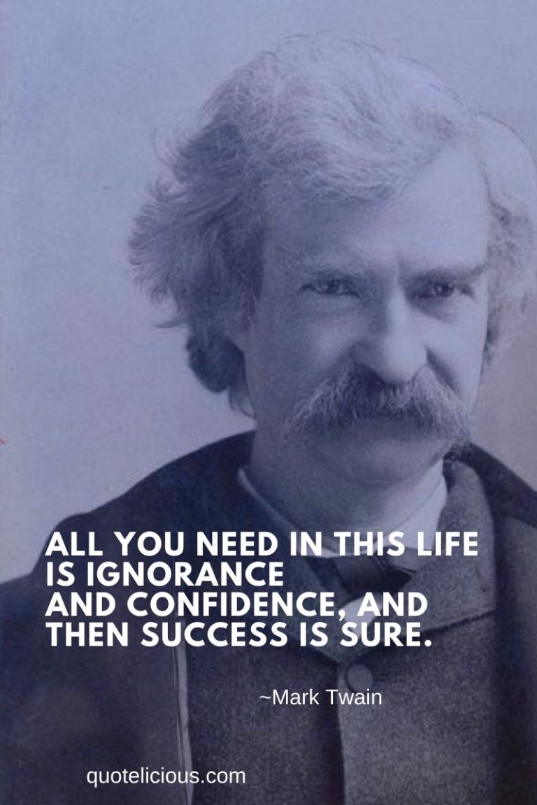 50+ Inspirational Mark Twain Quotes and Sayings On Education, Politics