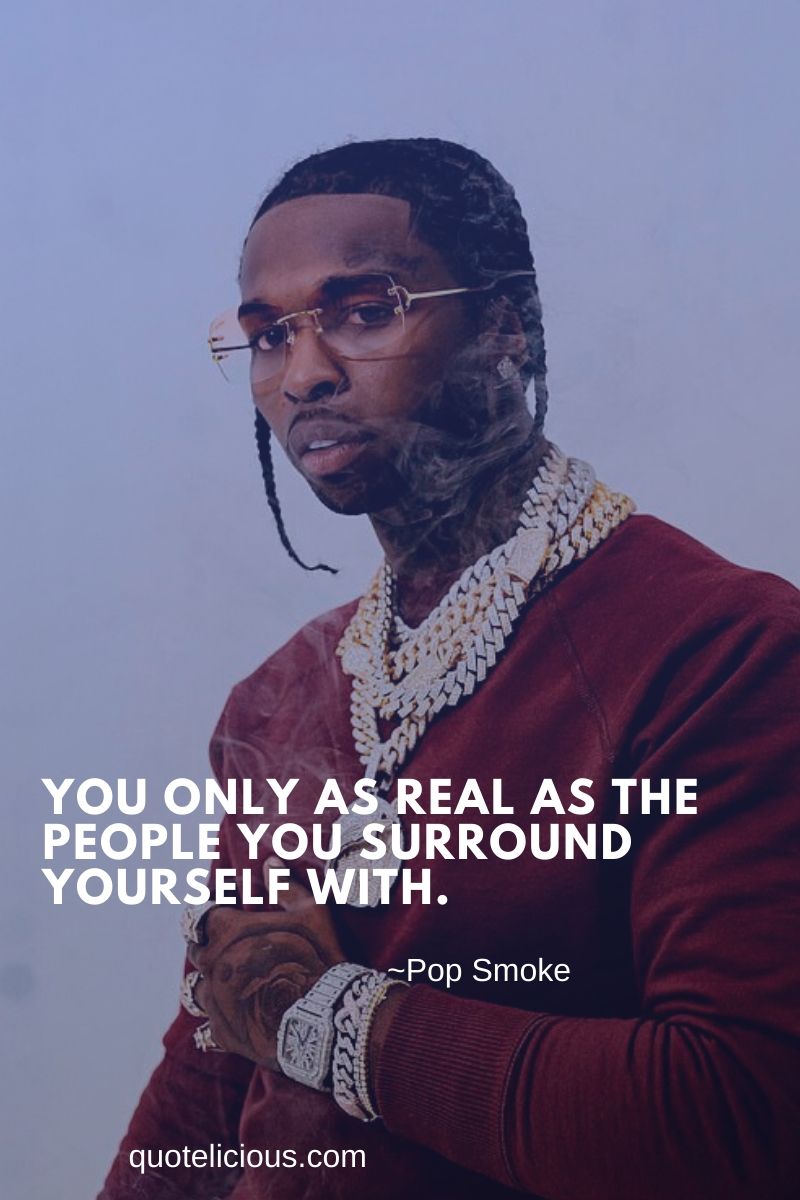 6+ Inspirational Pop Smoke Quotes and Sayings On Rap and Life