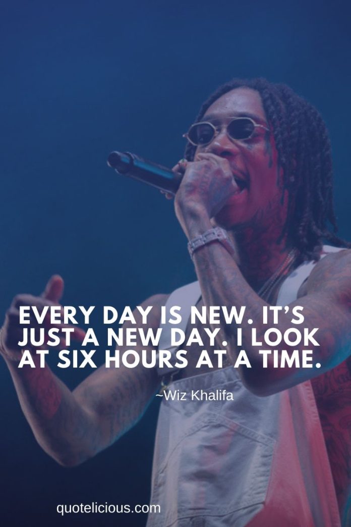 26+ Inspirational Wiz Khalifa Quotes and Sayings On Love, Life, Success