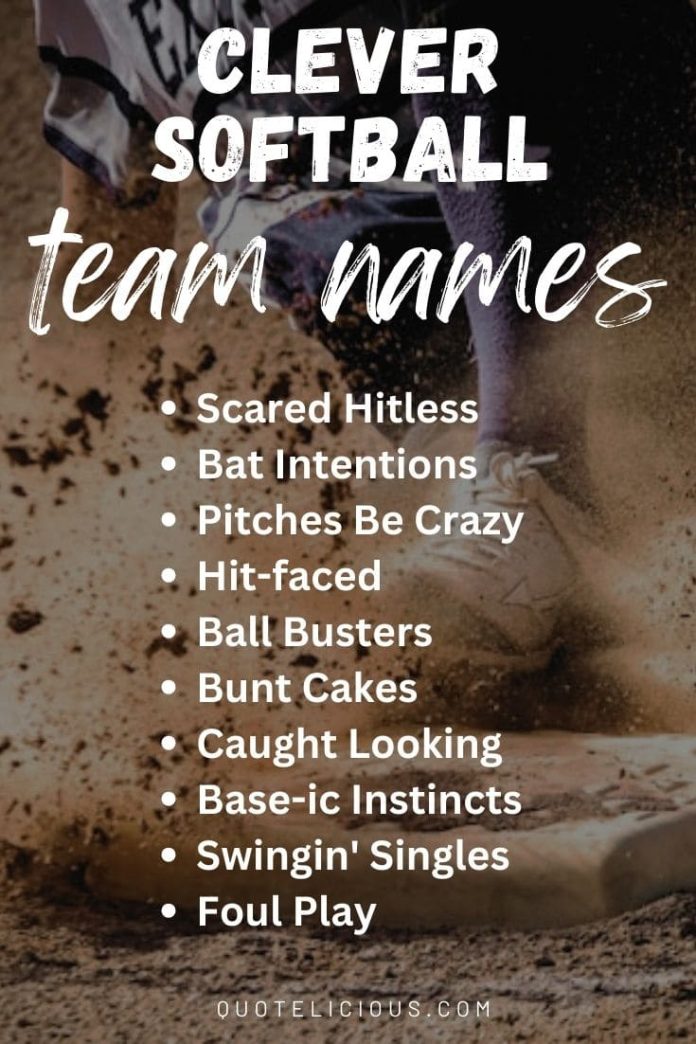 From Clever to Classic: 400+ Softball Team Names You Haven't Heard Before